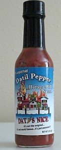 Datil Pepper Hotter-N-Hell Sauce | Dat's Nice Datil Pepper Sauce